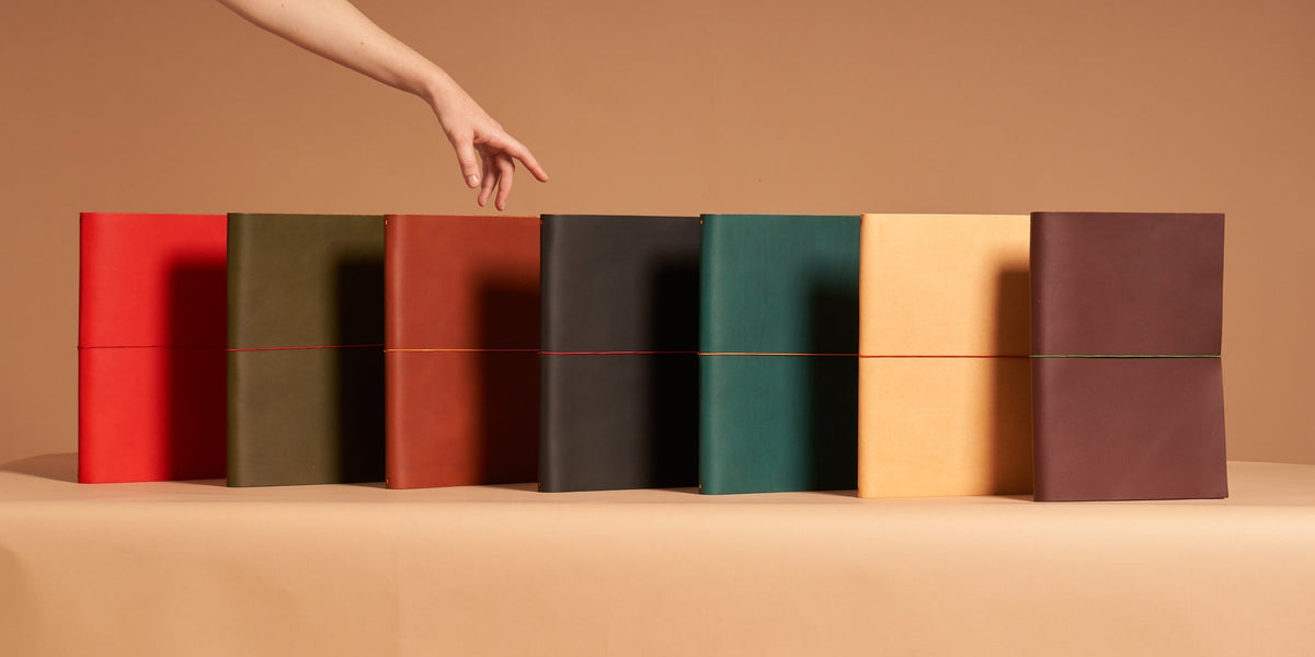 [a4] leather journals – paper republic