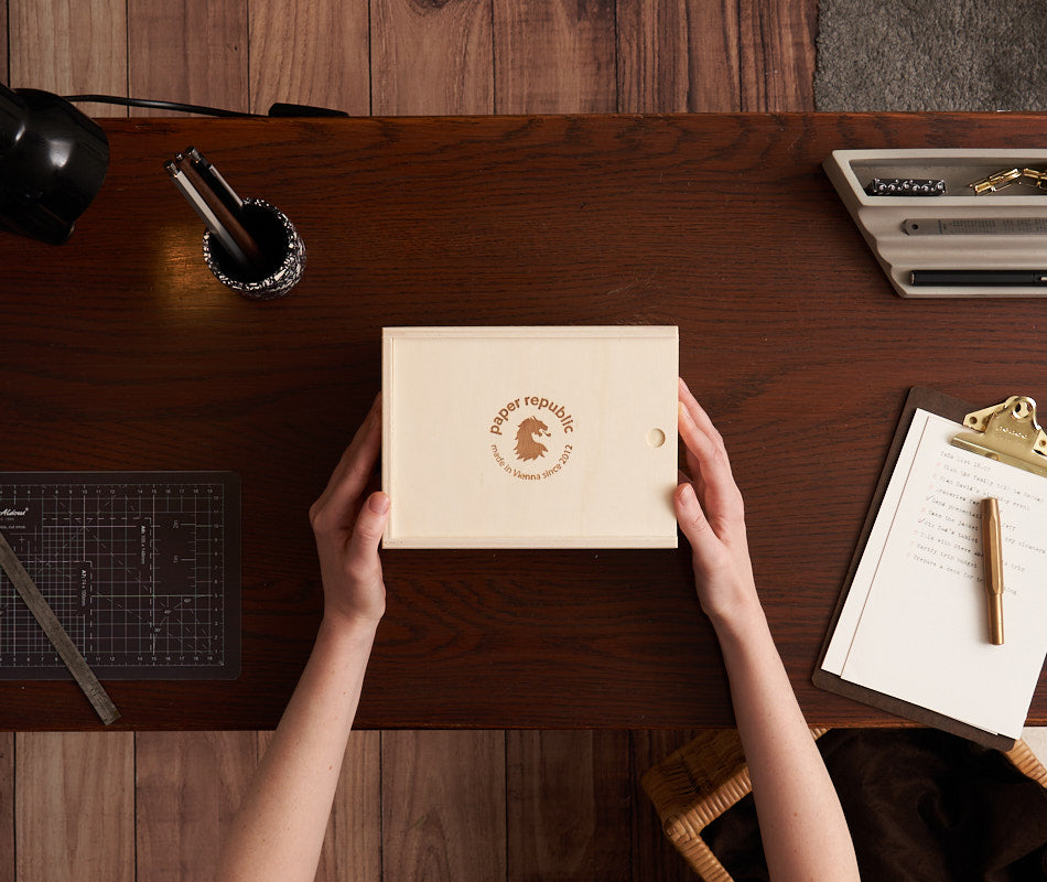 wooden box – paper republic