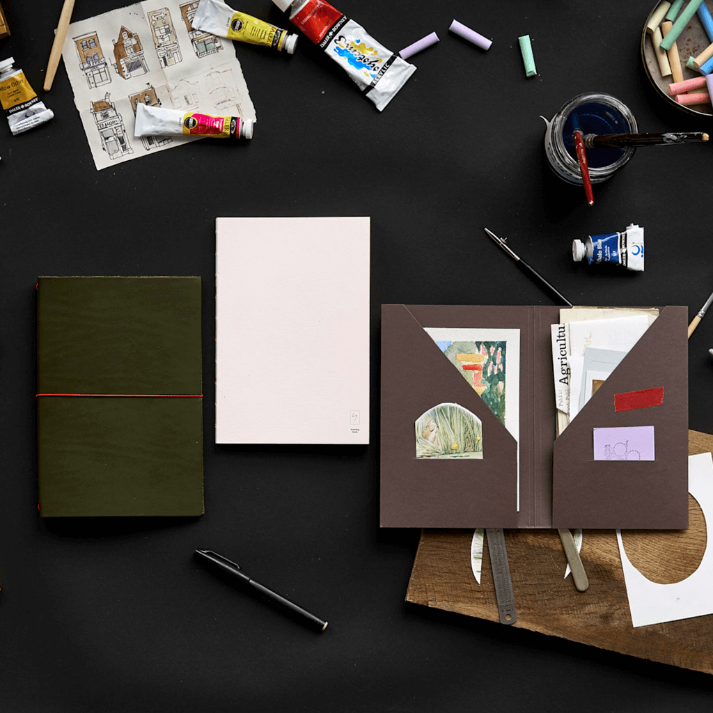 creative bundle | leather journal bundle – paper republic