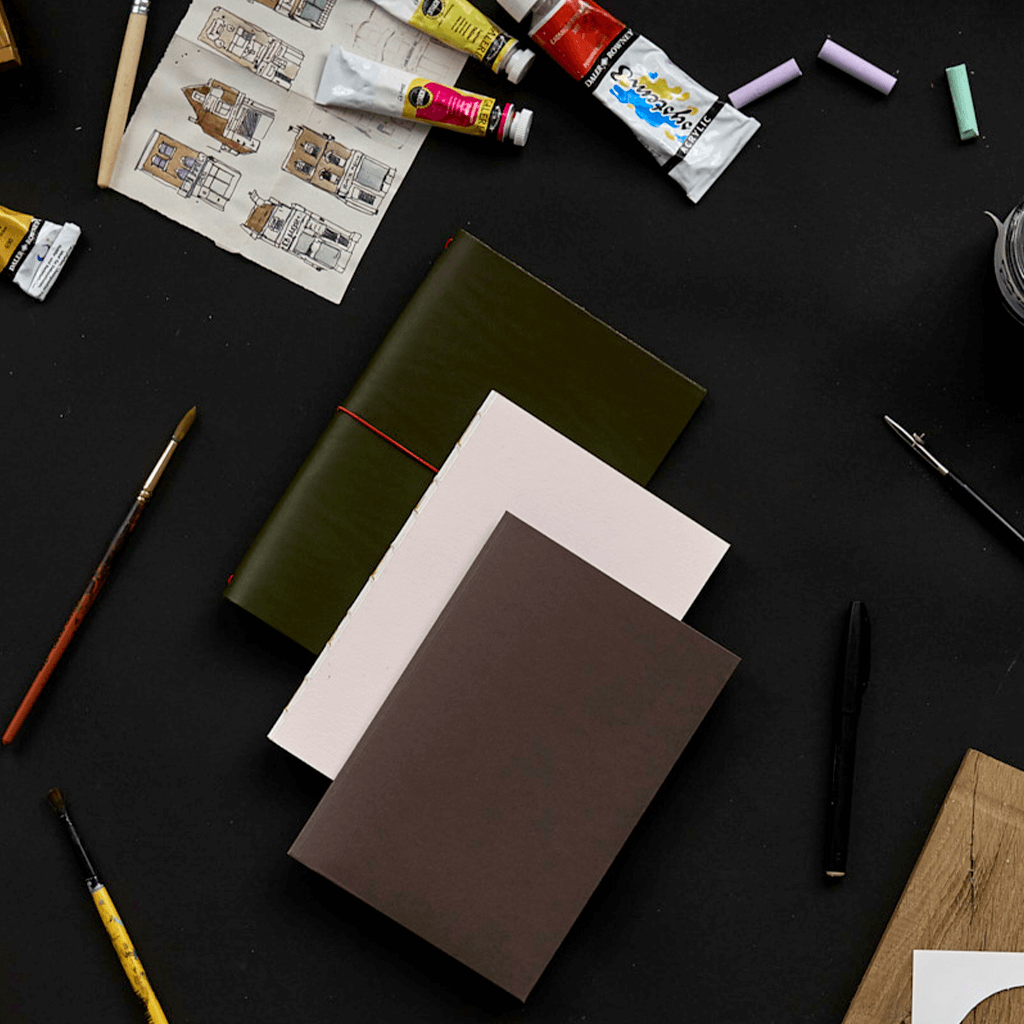 creative bundle | leather journal bundle – paper republic