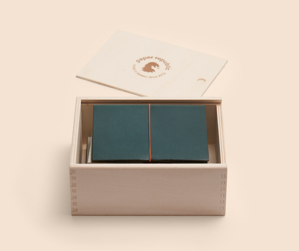 grand voyageur | leather notebook journals by paper republic