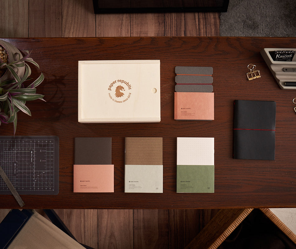 grand voyageur | leather notebook journals by paper republic