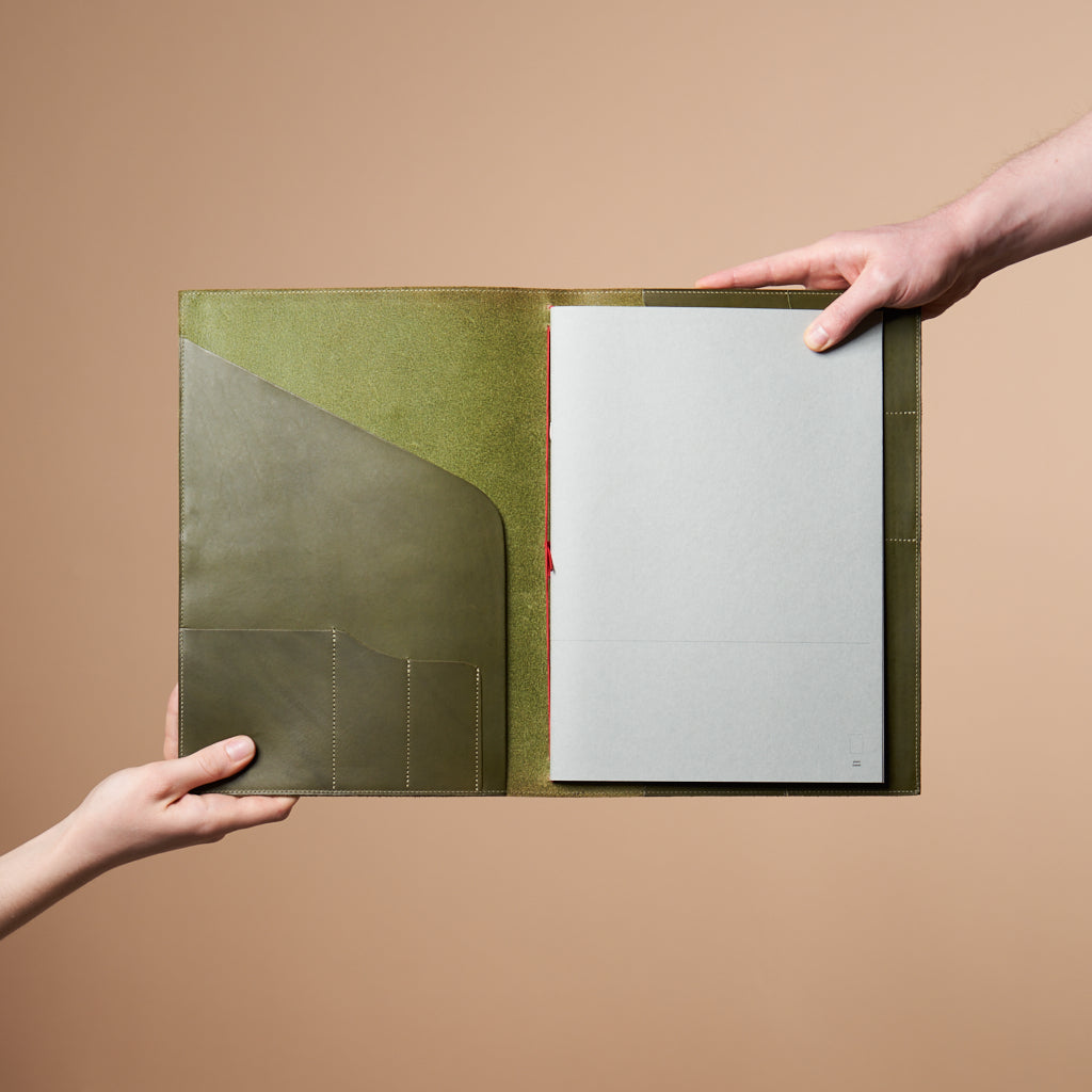 Le Portfolio - Premium Leather Portfolio – paper republic